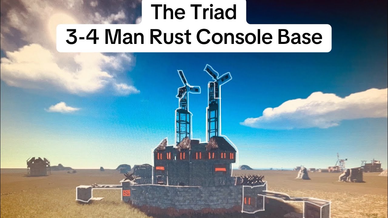 The Triad | BEST 3/4 MAN RUST CONSOLE BASE - YouTube