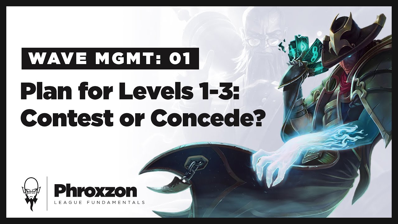 Wave Management 01: Contest or Concede at Levels 1-3 - YouTube