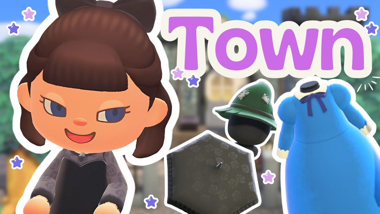 Starting The Town Area | Dark Fantasy Island | Velastra | ACNH | Animal ...