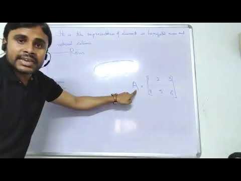 MATRICES II DAY 1 - YouTube