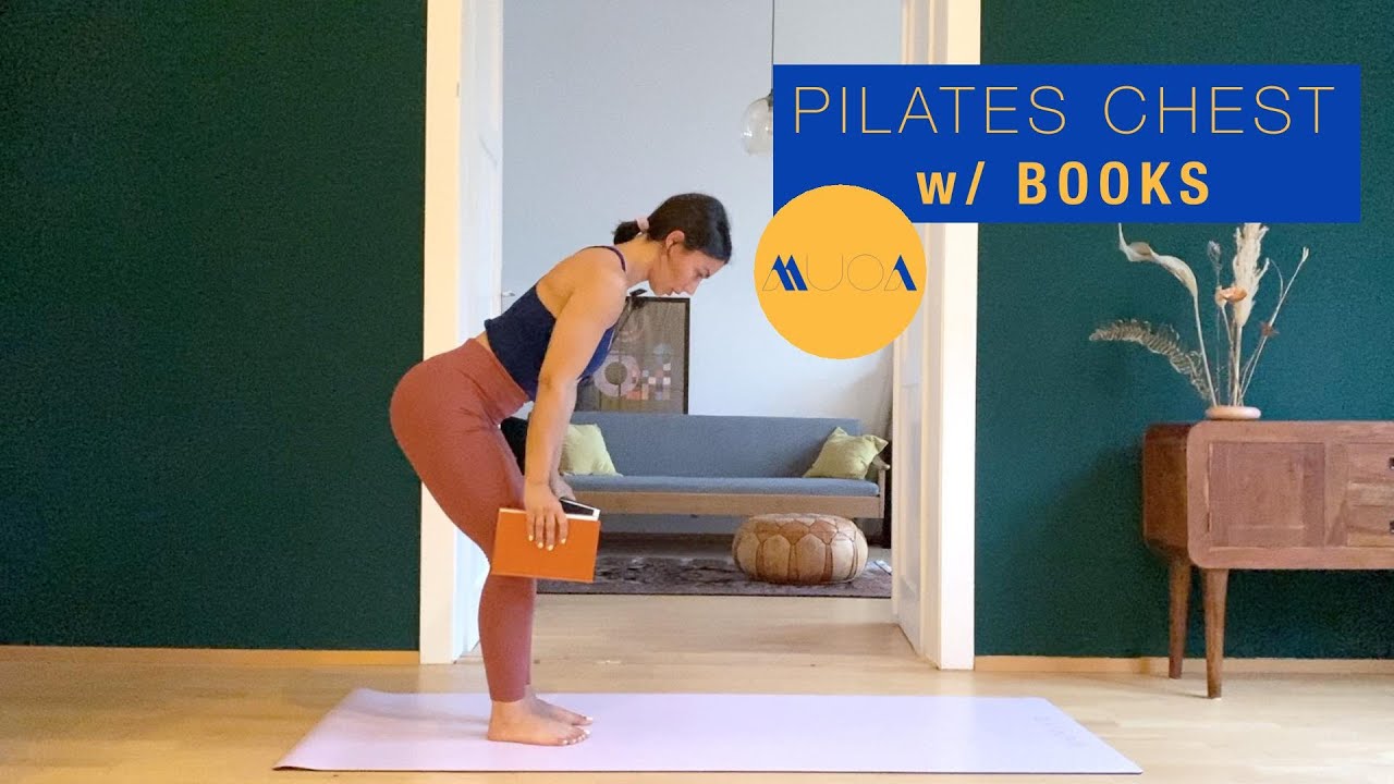 \\PILATES\ - CHEST WORKOUT w/ BOOKS - 22MIN - YouTube