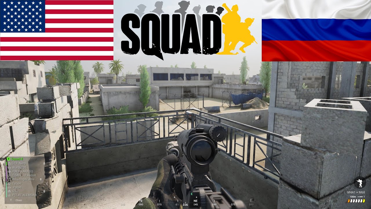 Squad Gameplay - Heavy Urban Battle with Russian troops - Mutaha - YouTube