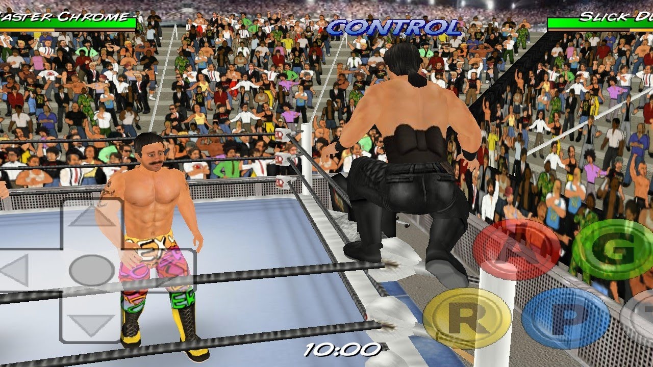 Master Chrome Vs Stick Dude &Fight| Wrestling Revolution 3D |WWE ...