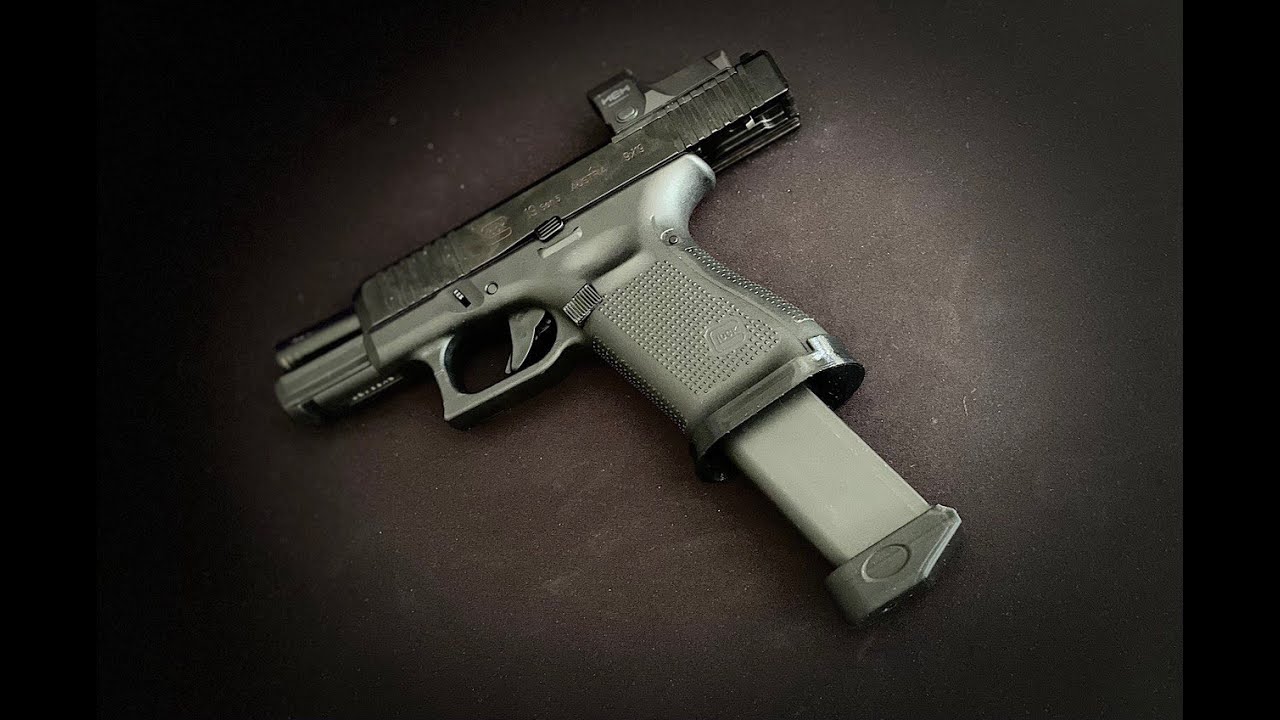 Glock 19 Gen 5 MAGWELL STL - YouTube