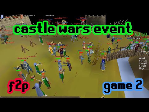 HUGE Castle Wars Event︱F2P︱Game 2︱11.02.23 - YouTube