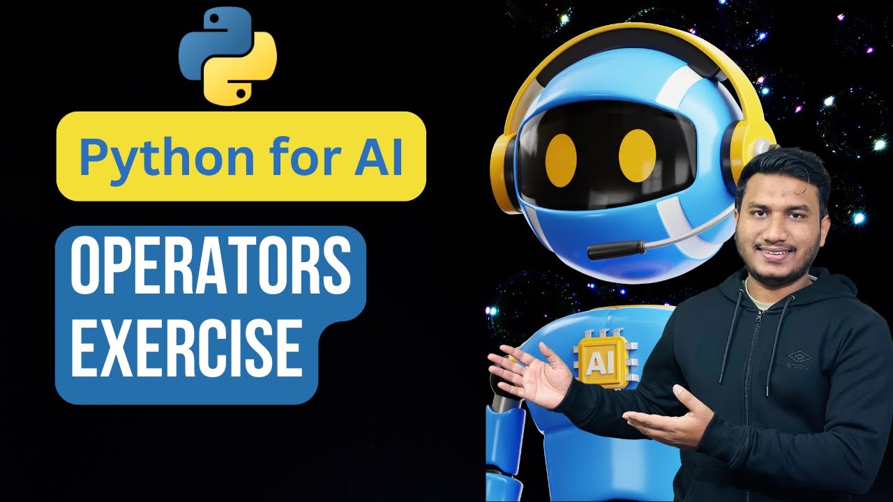 Operators Exercise | Python for AI #9 - YouTube