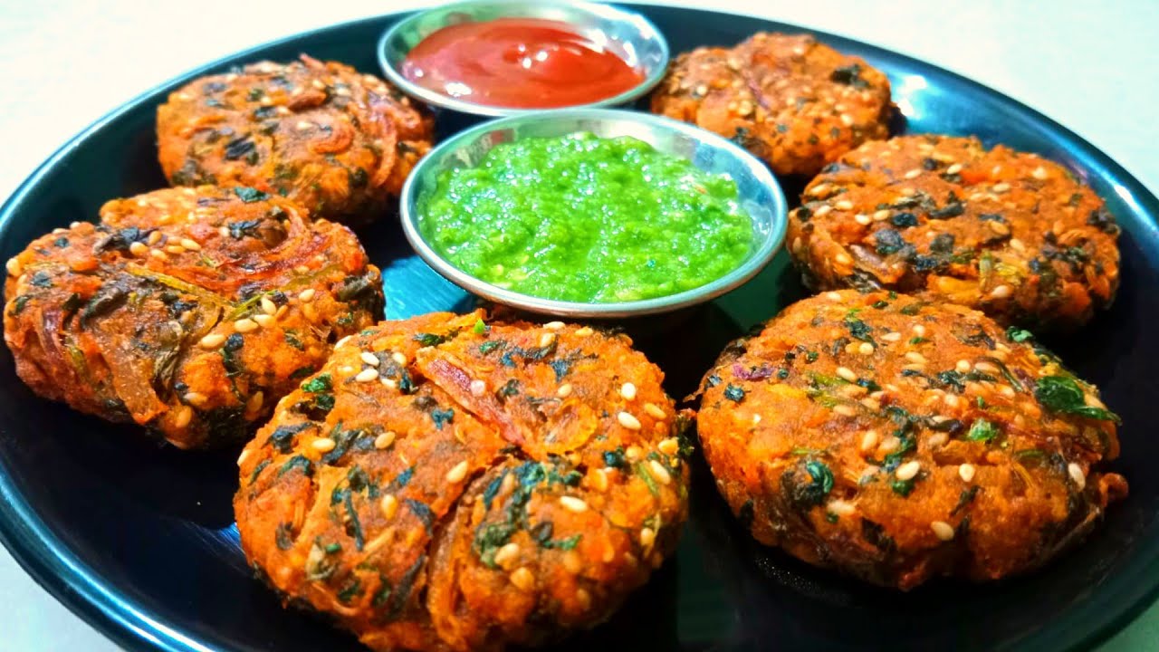 Healthy hari methi recipe। Hari methi vada।Tikki recipe। Methi poha ...