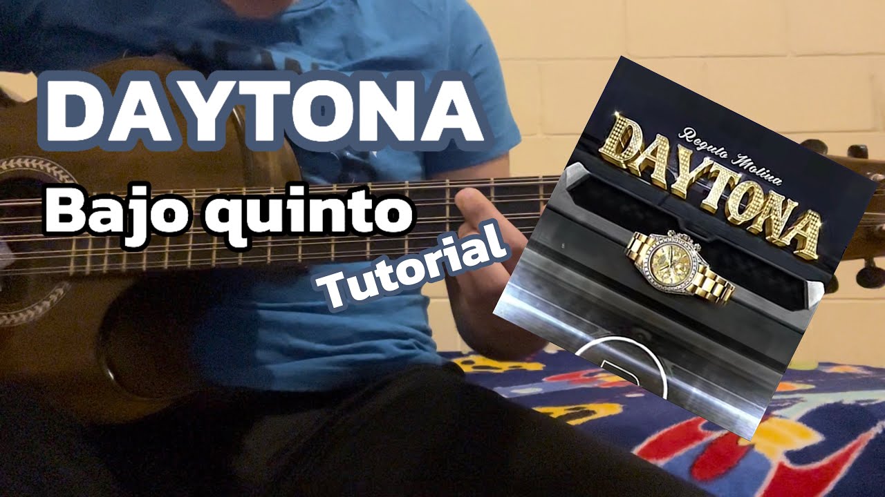 Daytona - Régulo Molina | Tutorial Acordes | Bajo Quinto - YouTube