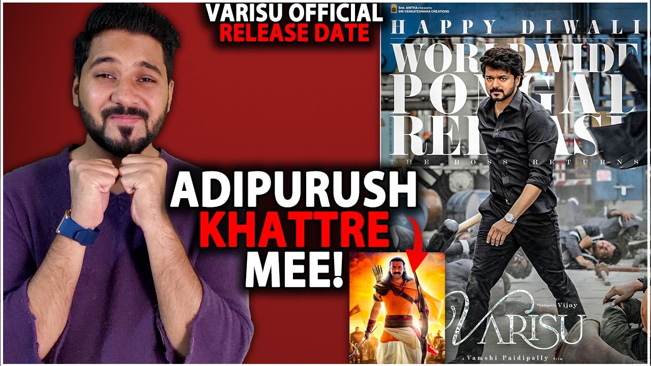 Varisu Official Poster Review | Varisu VS Adipurush | Varisu Official ...