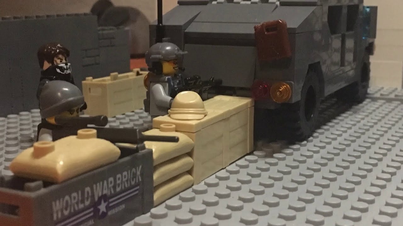 Lego Zombie Apocalypse Stop Motion Test - YouTube