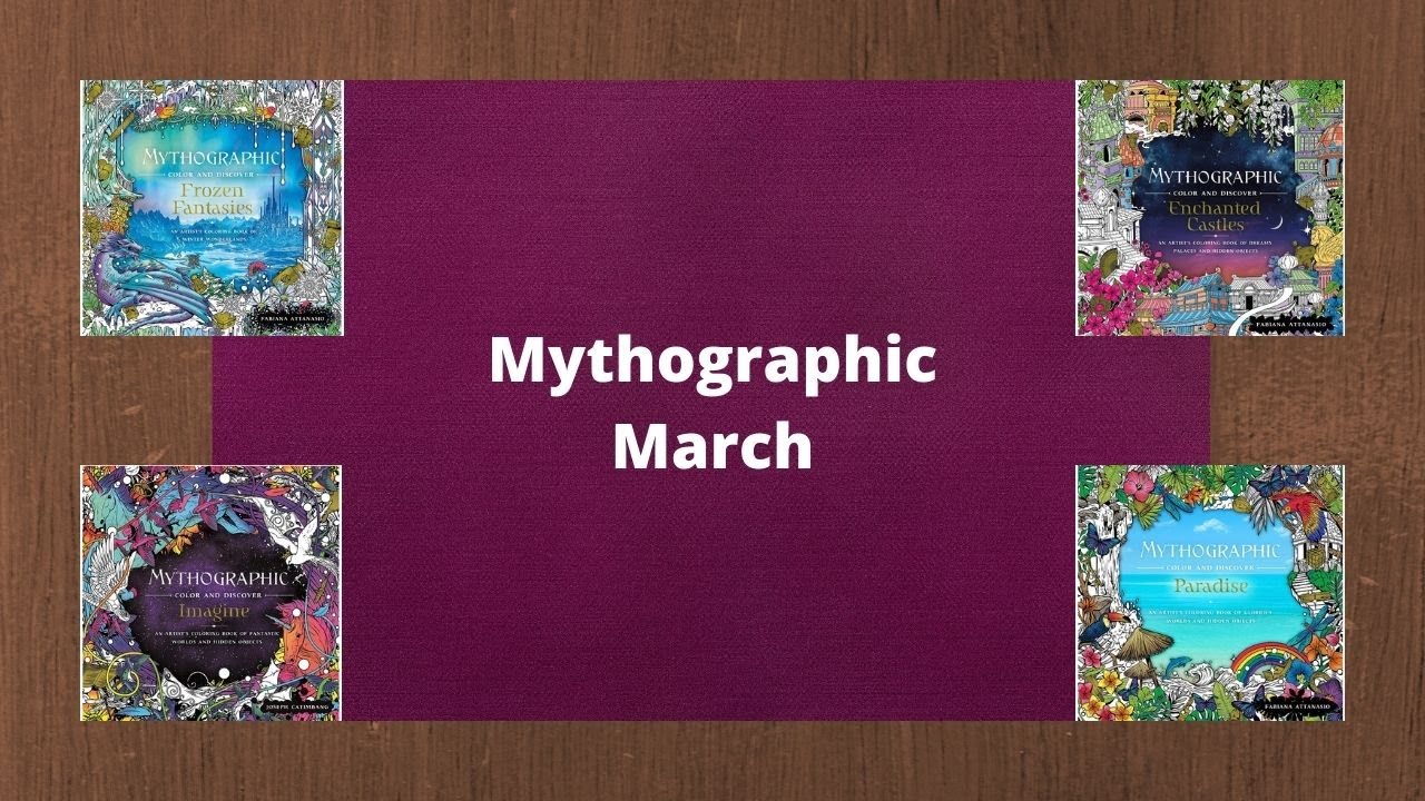 Mythographic Monday! Coloring in Mythographic Odyssey - YouTube