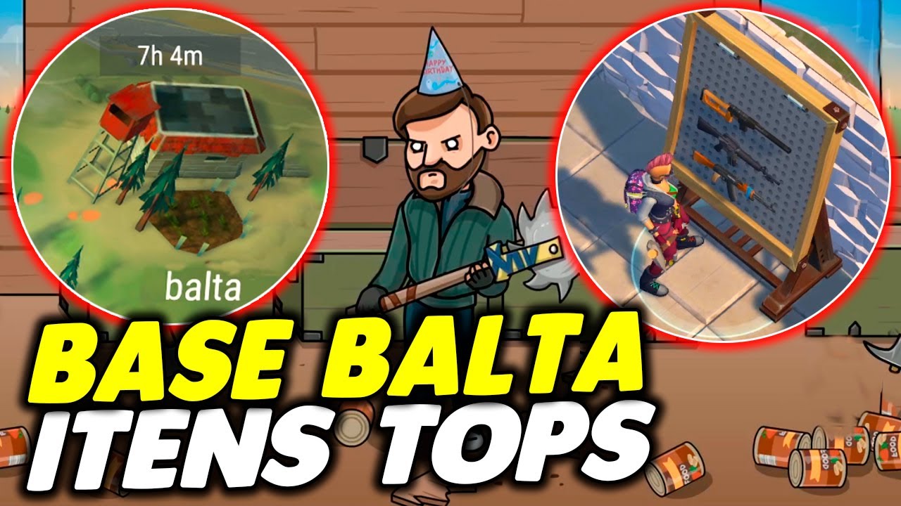 BASE DESSE BALTA SO TINHA ITENS TOPS INVASÃO DUPLA - Last Day On Earth ...