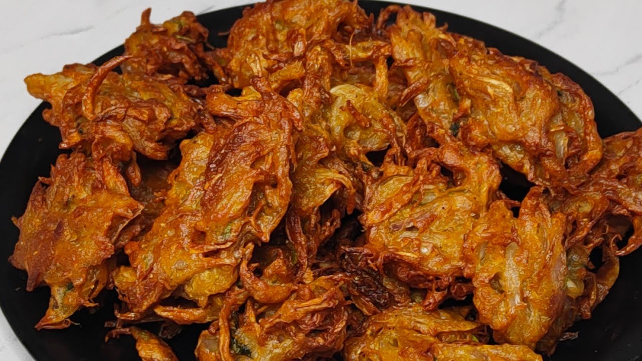 Pyaaz ke pakode recipe | kanda bhajiya | प्याज़ के पकोड़े बनाए बस दस ...