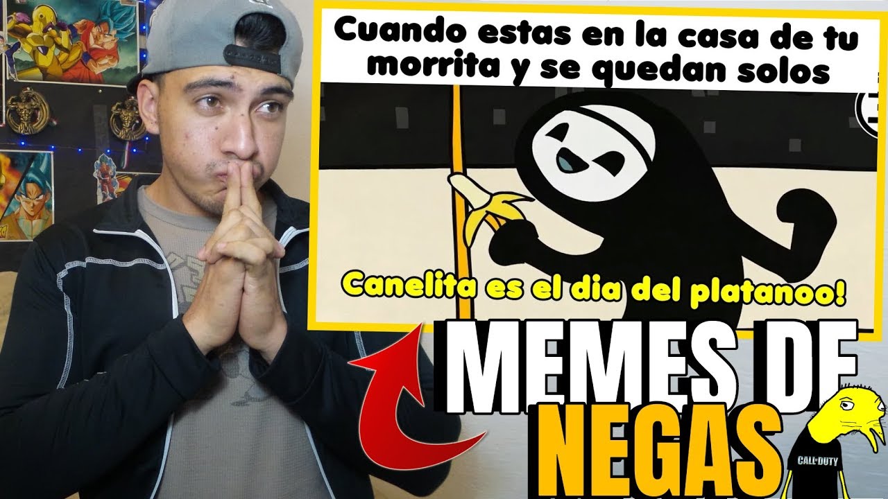 REACCIONANDO A MEMES DE NEGAS (MUY GRACIOSO):v - YouTube