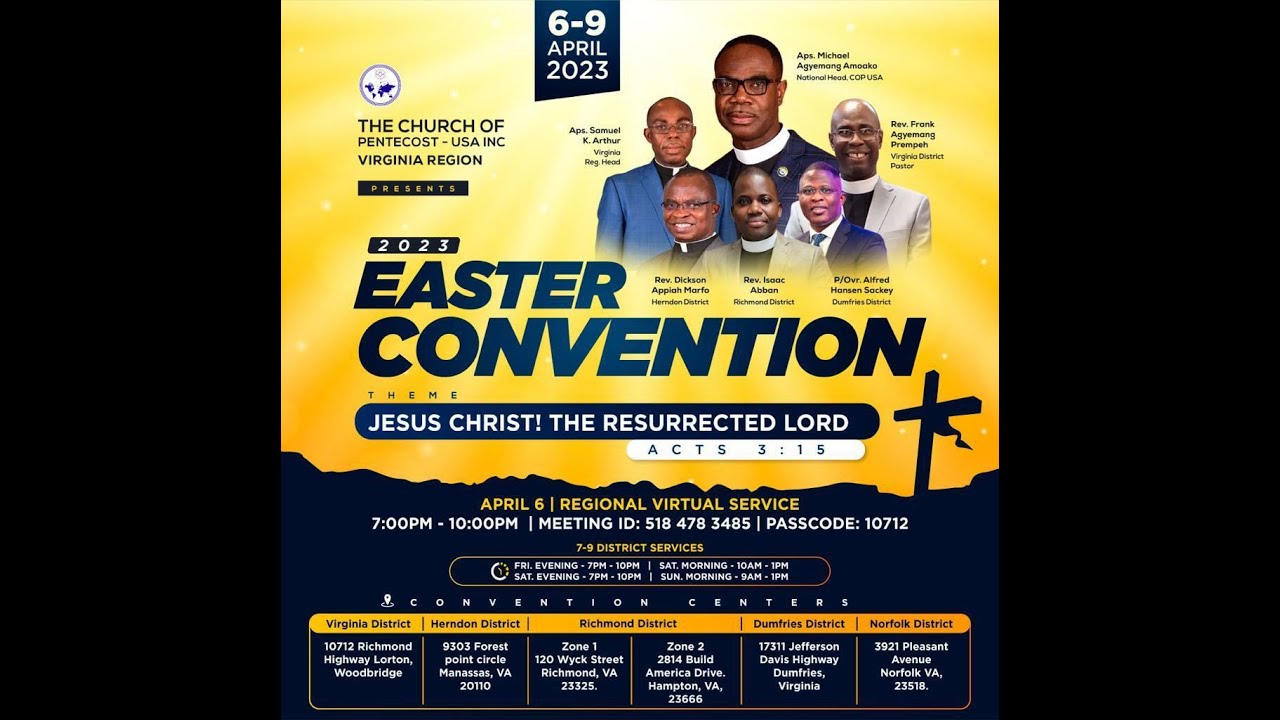 2023 Easter Convention - Day 3 Morning session - YouTube