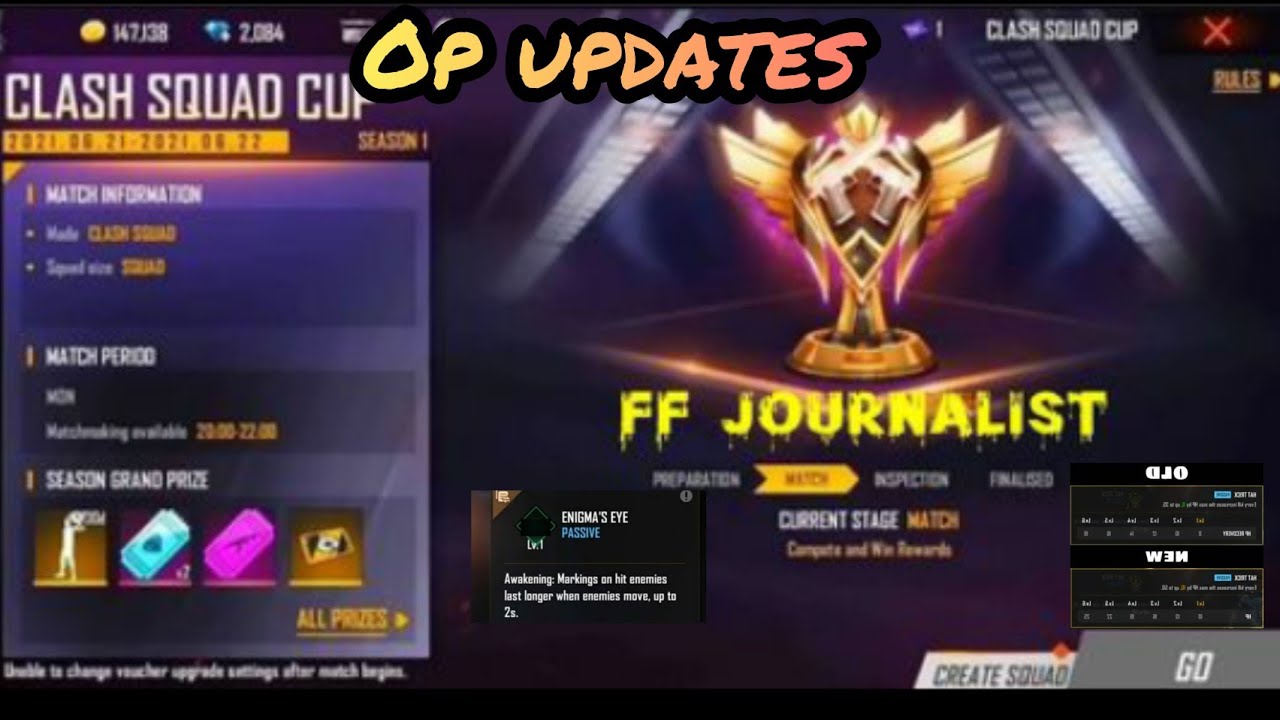 ||CS league and new character and character ability changes😱😱|| - YouTube