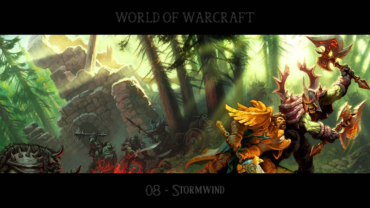 WORLD OF WARCRAFT OST: 08 - Stormwind - YouTube