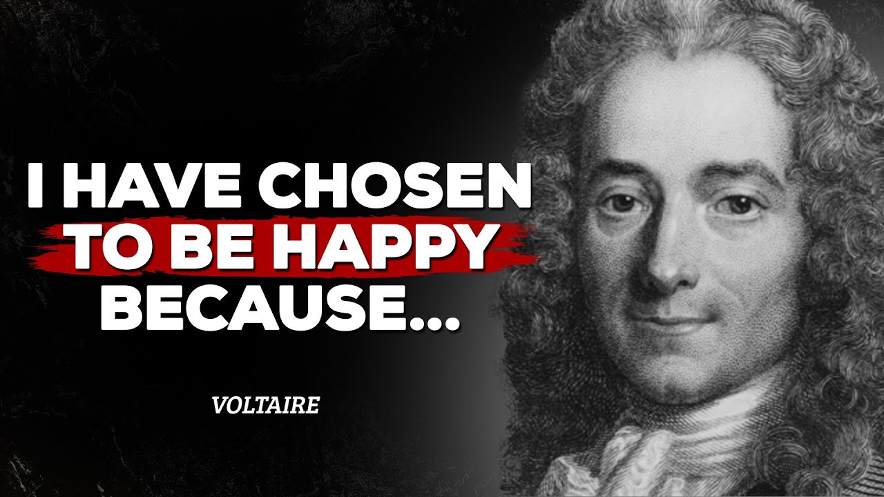 Voltaire's Pen: The Power of His Words in Quotes - YouTube