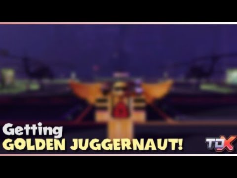 Tower-Defense-X Tower Battles BUYING GOLDEN JUGGERNAUT I Roblox - YouTube