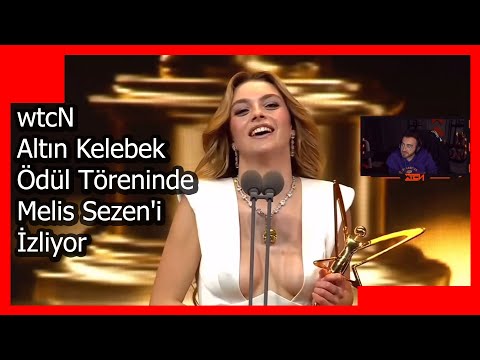 wtcN - Altın Kelebek Ödül Töreninde Melis Sezen'i İzliyor