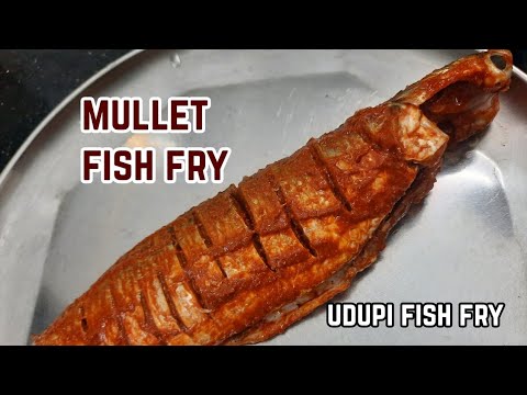 fish fry/mullet fish fry/ udupi style fish fry/ seafood/ indian street ...
