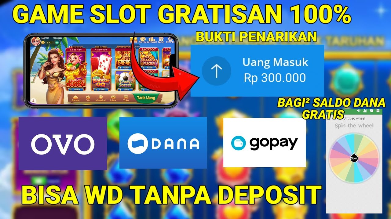 Slot Viral! Game Slot Penghasil Saldo Dana Tanpa Deposit Bisa Wd ...