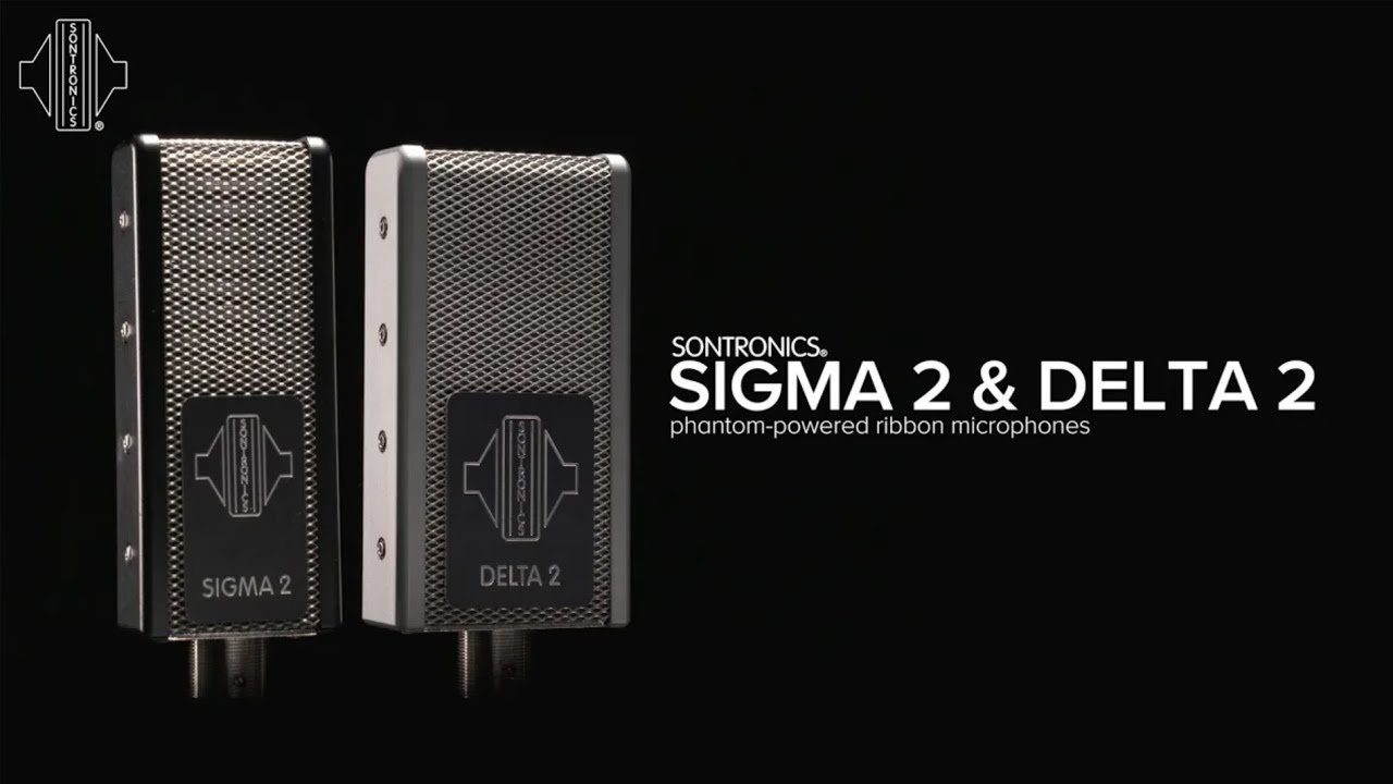 Sontronics Sigma 2 & Delta 2 Ribbon Mics – An Introduction - YouTube