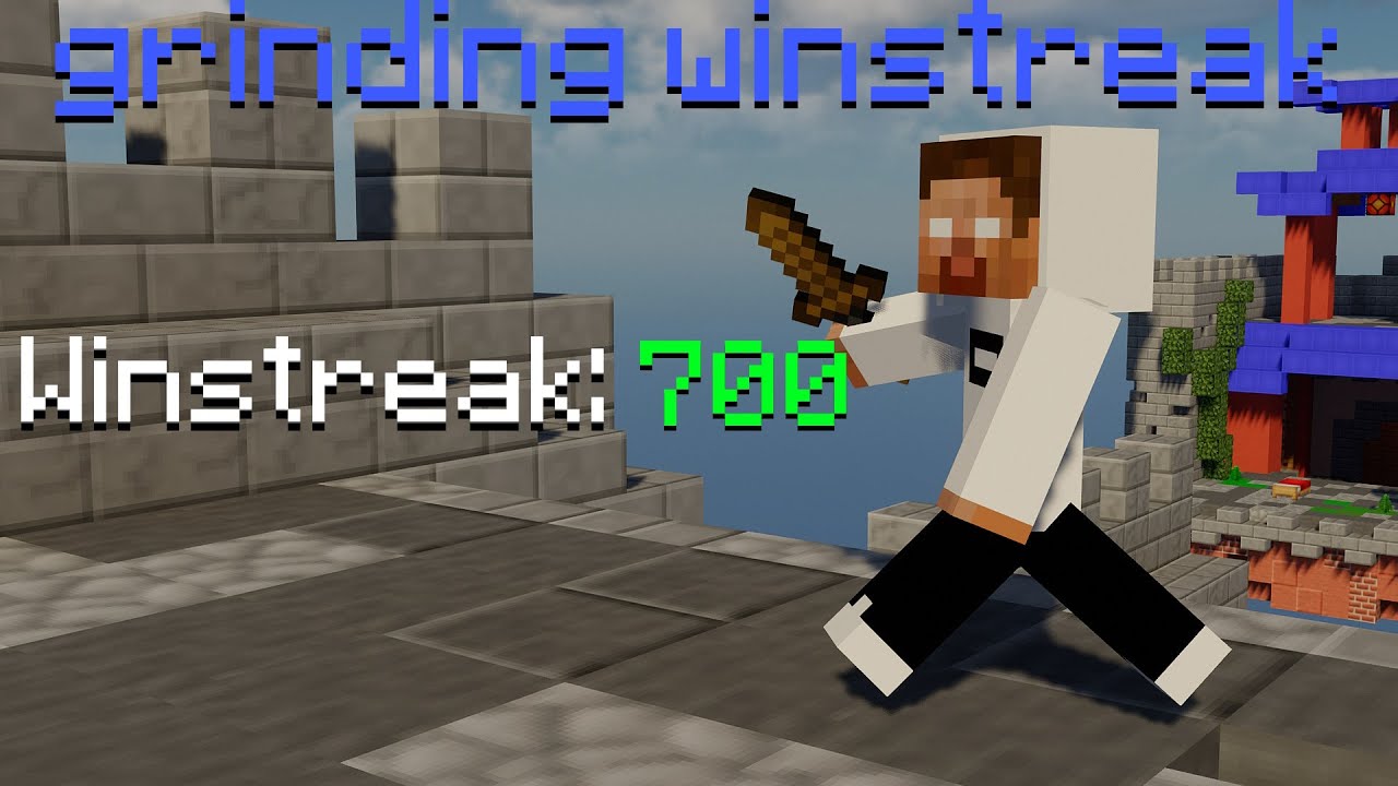 Grinding 700 Winstreak... (Hypixel Bedwars) - YouTube