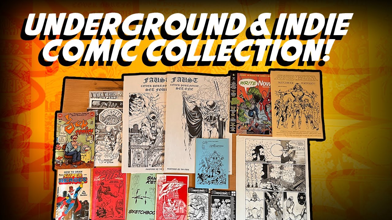 RARE Gems & Artwork In This Indie/Underground Comic Collection - YouTube