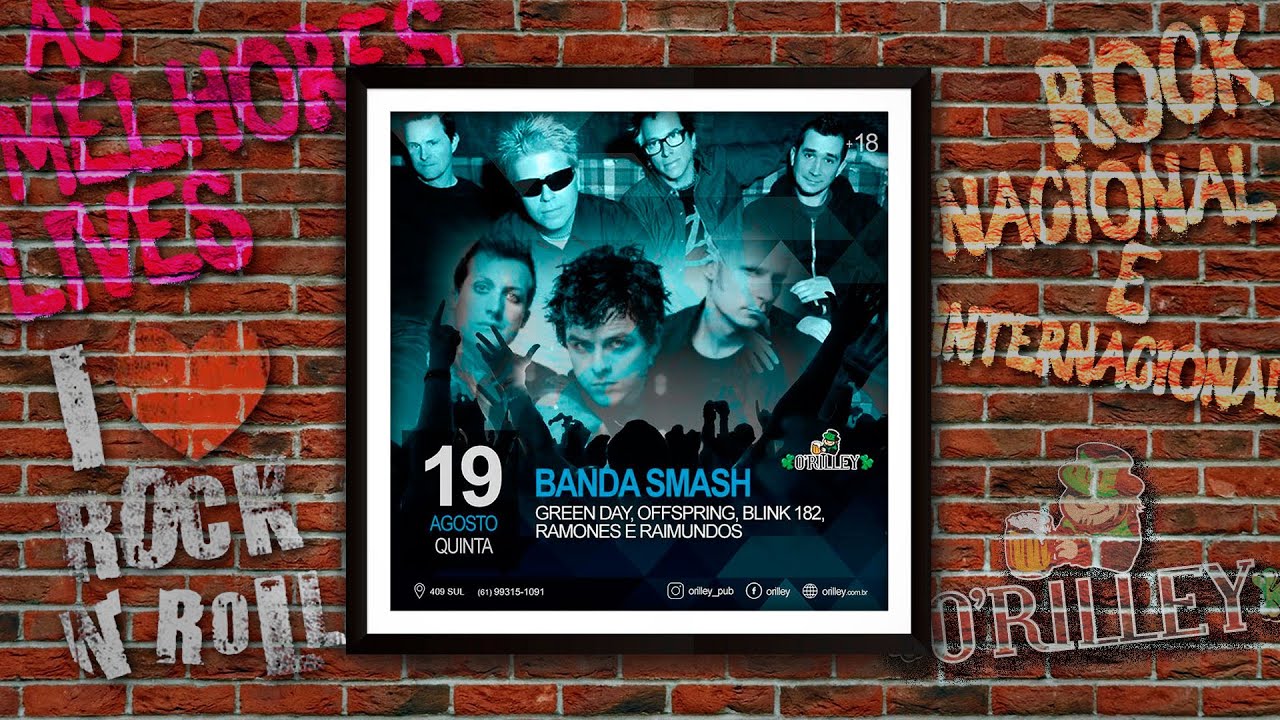 Green Day, Offspring, Blink-182, Ramones e Raimundos com a banda Smash ...