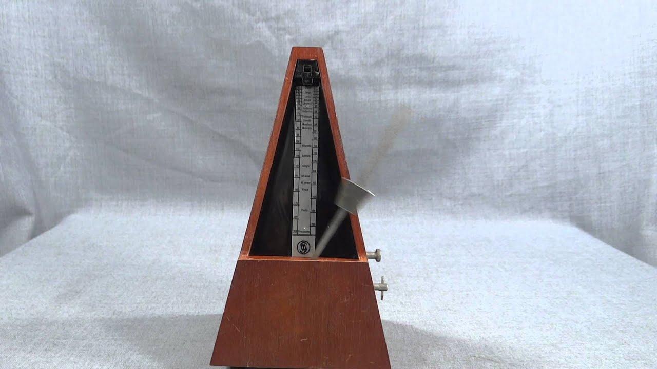 VINTAGE GERMANY GERMAN MUSICAL INSTRUMENT PENDULUM TONOMETER WOOD ...