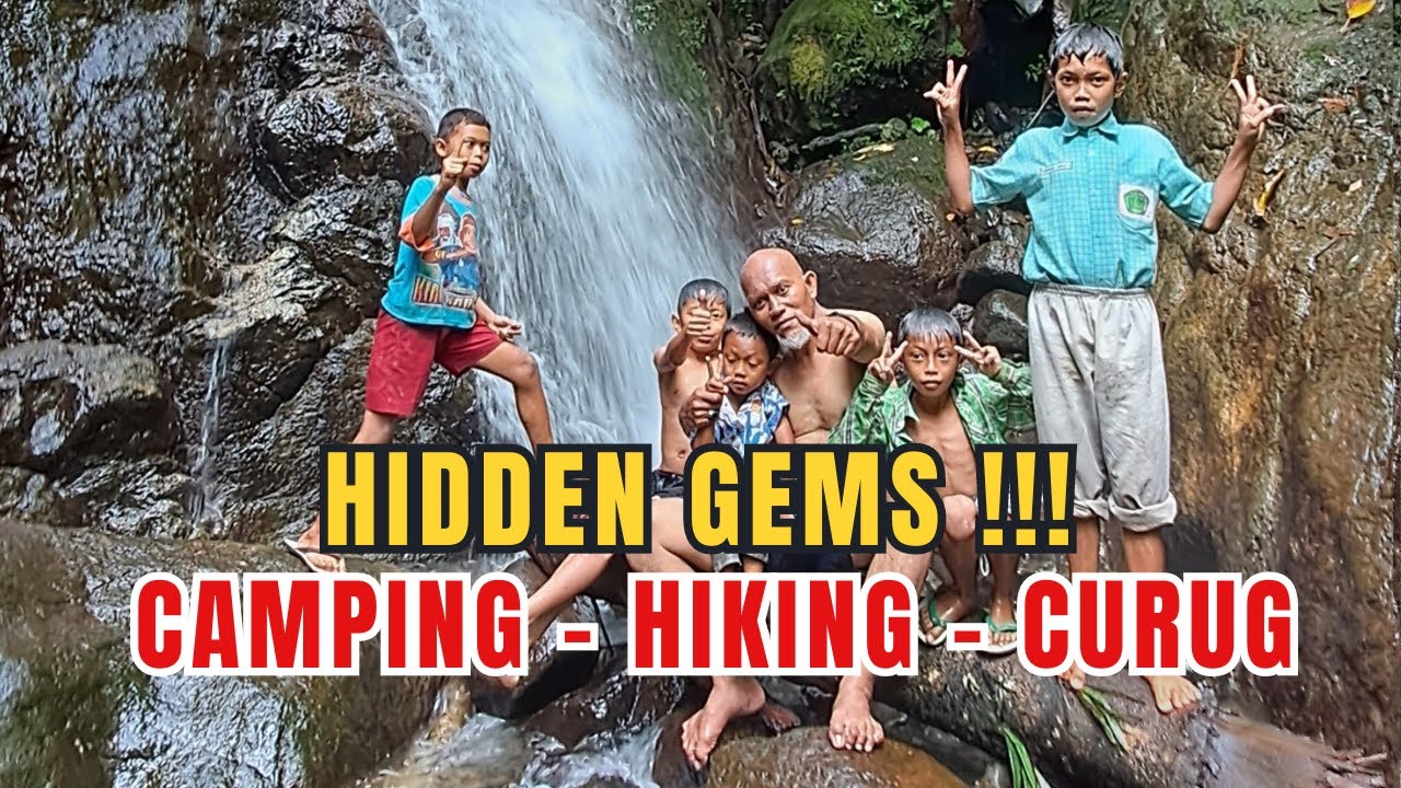 Trekking hidden Gem Curug panyantelan gunung ciung bogor - YouTube