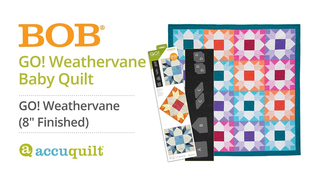 Make a Weathervane Baby Quilt with our Free Pattern - YouTube