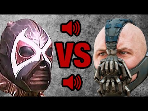 Bane vs Bane New Bane with old Bane voice and brain - YouTube