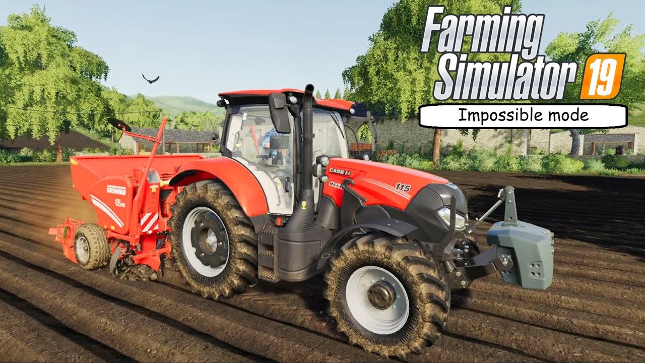 Planting potatoes?★ Farming Simulator 2019 Timelapse ★ Old Streams farm ...