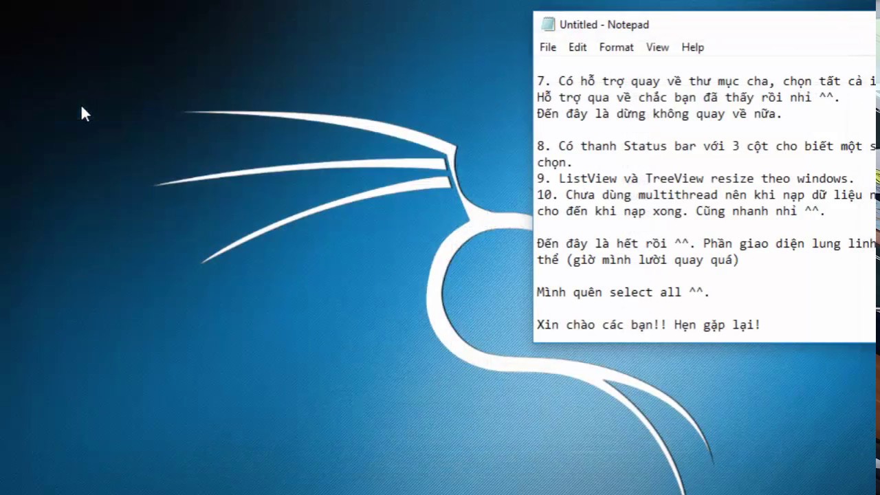 Win32 App File Explorer Using Listview Treeview Statusbar Youtube 3626
