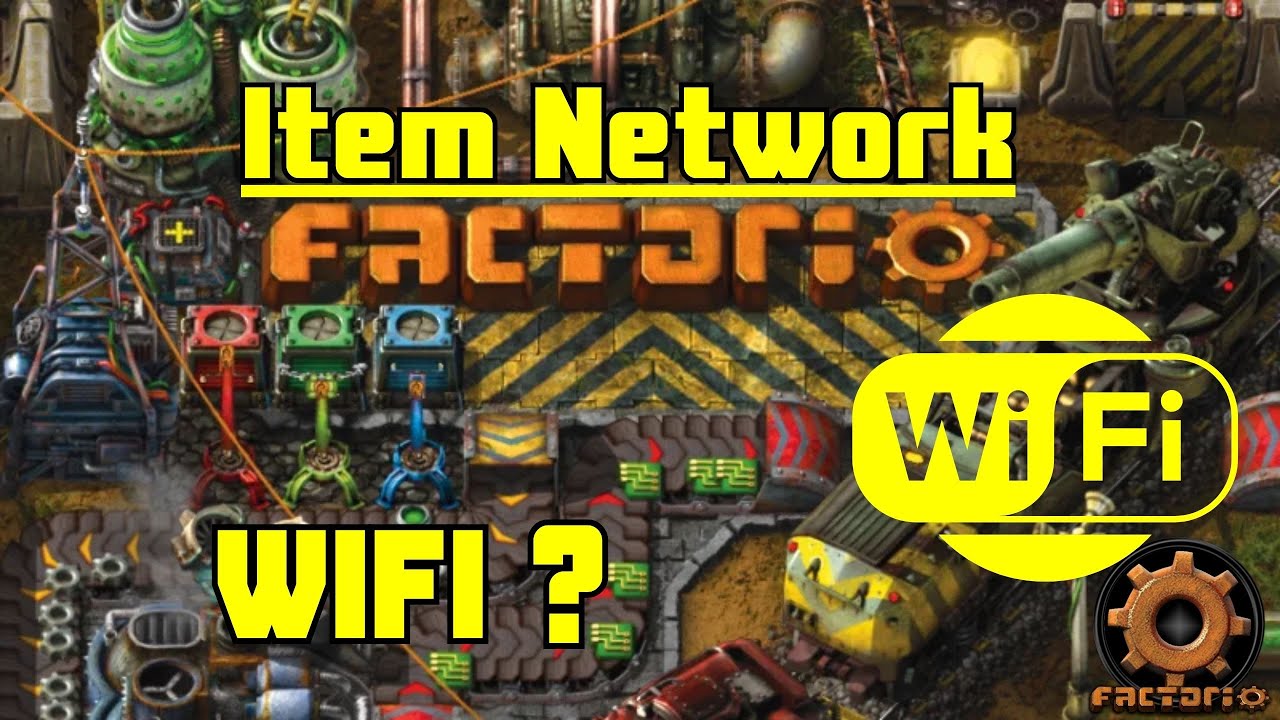Factorio MODS Item Network PT-BR - YouTube