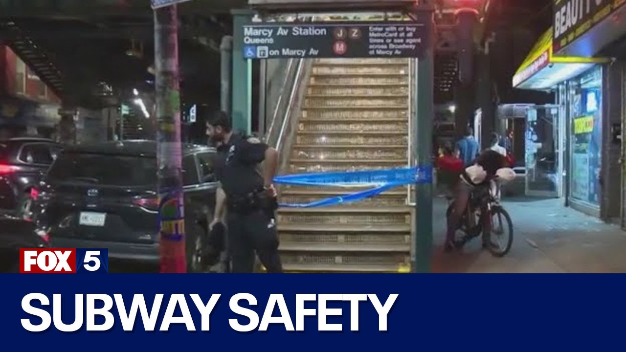 Subway riders consider extreme measures to protect themselves - YouTube