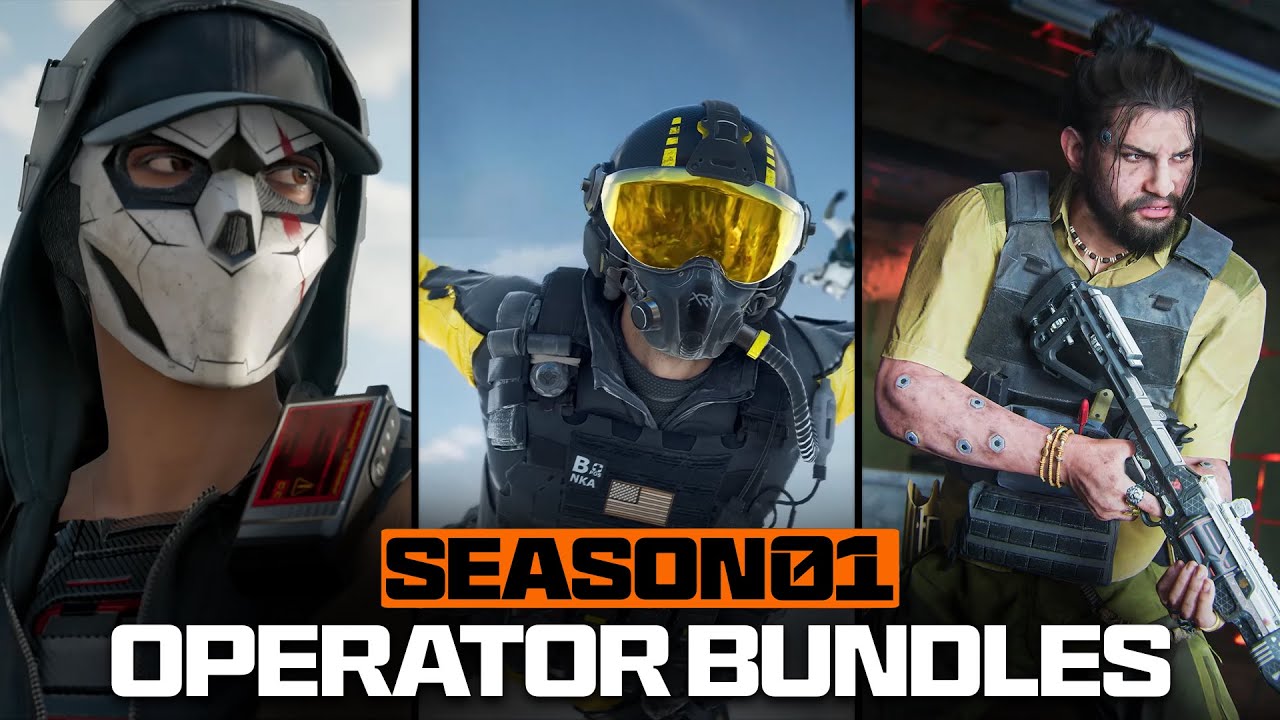 NEW Black Ops 7 Season 1 Operator Bundles EARLY Gameplay Showcase (FREE ...