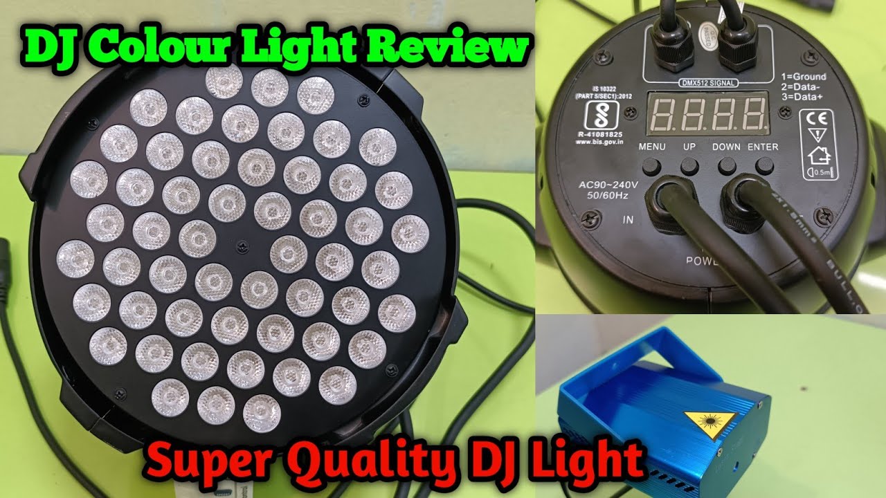 DJ Stage Light best Quality | DJ Light Review tamil | sp Electronics ...