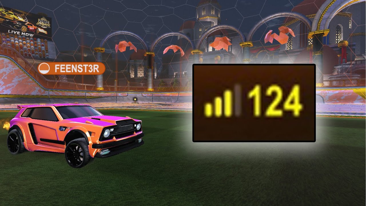 How to win a Rocket League game with HIGH Ping - YouTube