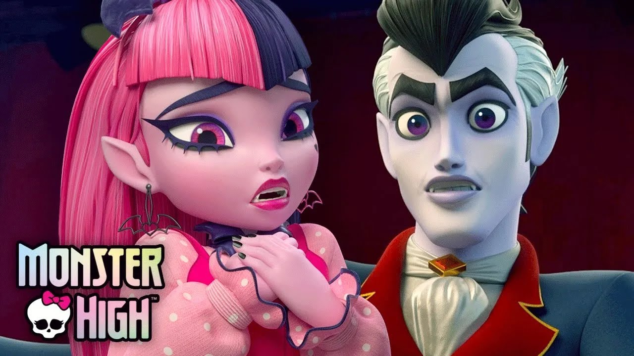 El padre de Draculaura descubre su secreto | Monster High™ Spain - YouTube
