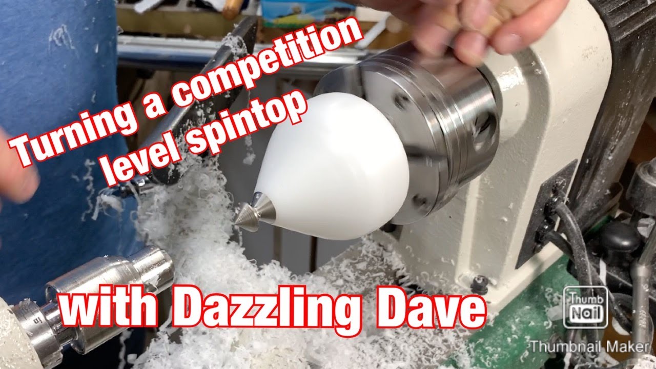 How to make a professional spintop for competition play - YouTube