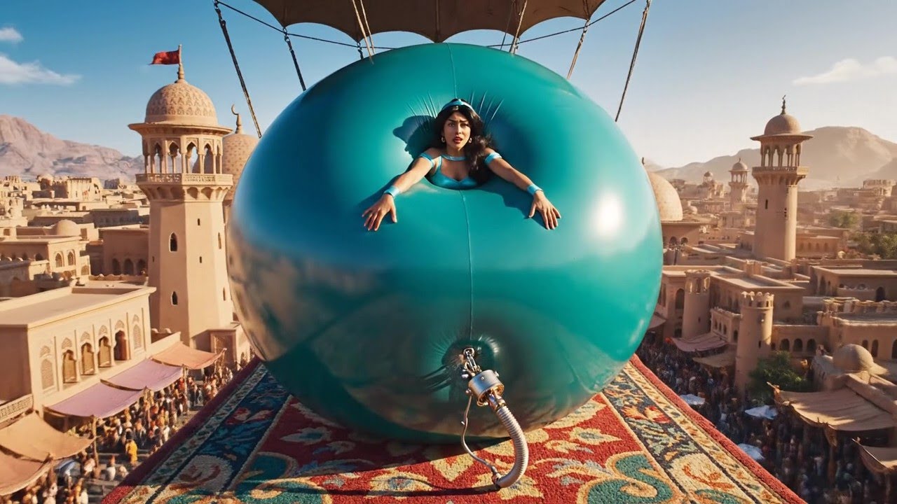 Jasmine's Amazing Transformation ("Aladdin") | Watch Me Explode! p3 - YouTube