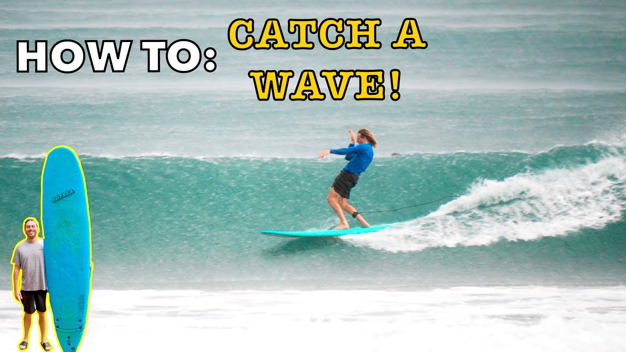 TIPS To Catch Your FIRST WAVES SURFING GUARANTEED! - YouTube