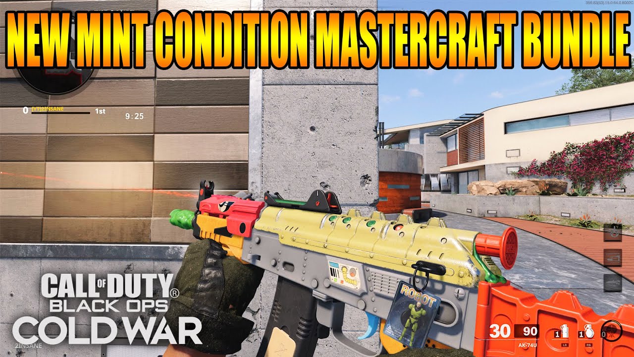 Mint Condition Mastercraft Bundle - Call of Duty Black Ops Cold War ...