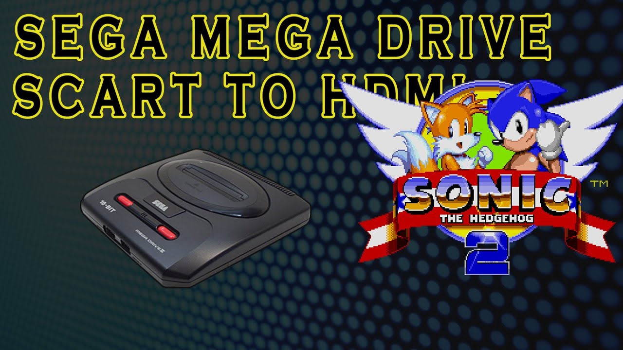 Sega Mega Drive - Scart to HDMI Scaler /w RGB Cable || Sonic the ...