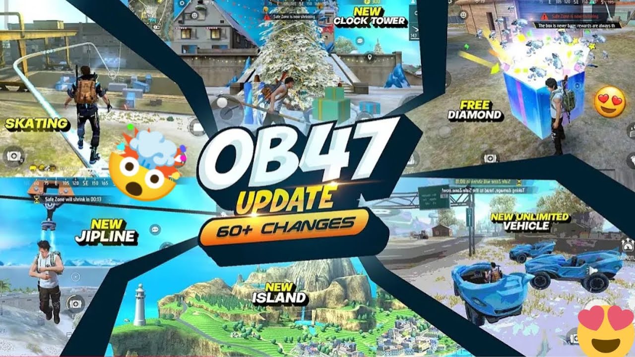 OB47 UPDATE FREE FIRE l FREE FIRE NEW UPDATE l FREE FIRE OB47 UPDATE ...