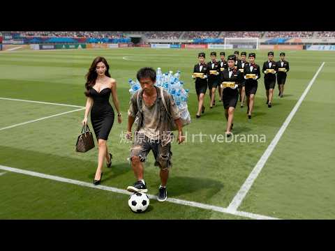 單親爸爸足球場撿垃圾被嘲諷，豈料他竟是消失多年的足球之神， 一晚提出萬億身價，無數美女總裁，搶著為他生娃，只為他的優秀基因#我不是球神