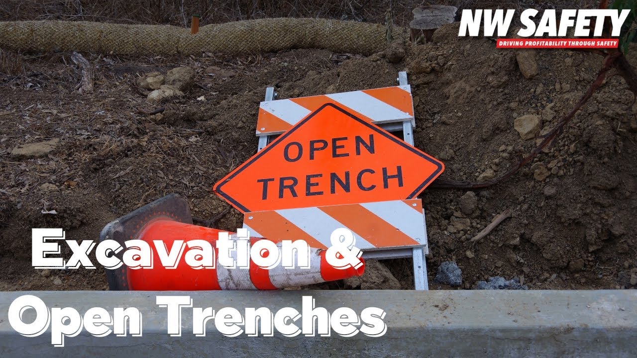 Excavation & Open Trenches Safety Talk - YouTube